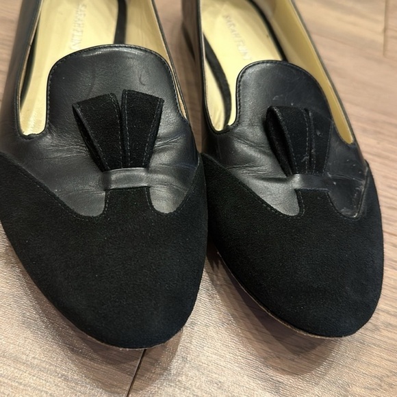 Sarah Flint | Shoes | Sarah Flint Black Suede And Leather Bennett ...
